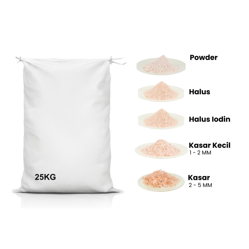 Garam Bukit Merah Seri Aishah Guni 25KG - Pembekal Garam Bukit Himalaya ...